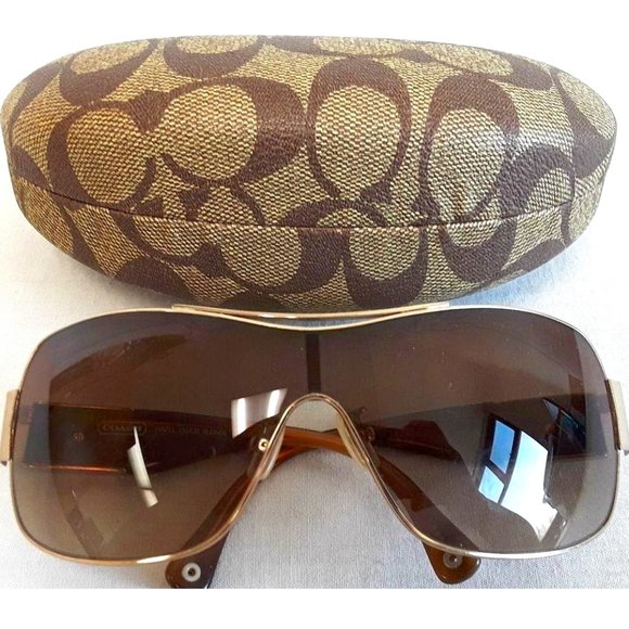 Accessories | A35authentic Euc Coach Hazel Blonde Tortoise Sunglasses ...